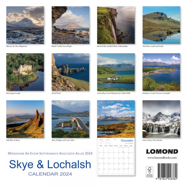 zz 2024 Calendar Skye & Lochalsh (2 for 9v) (OP)